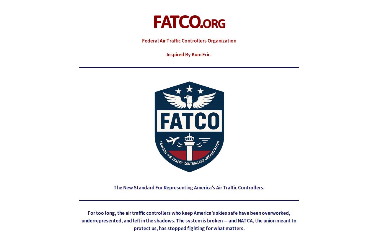 FATCO - Federal Air Traffic Controllers Organization